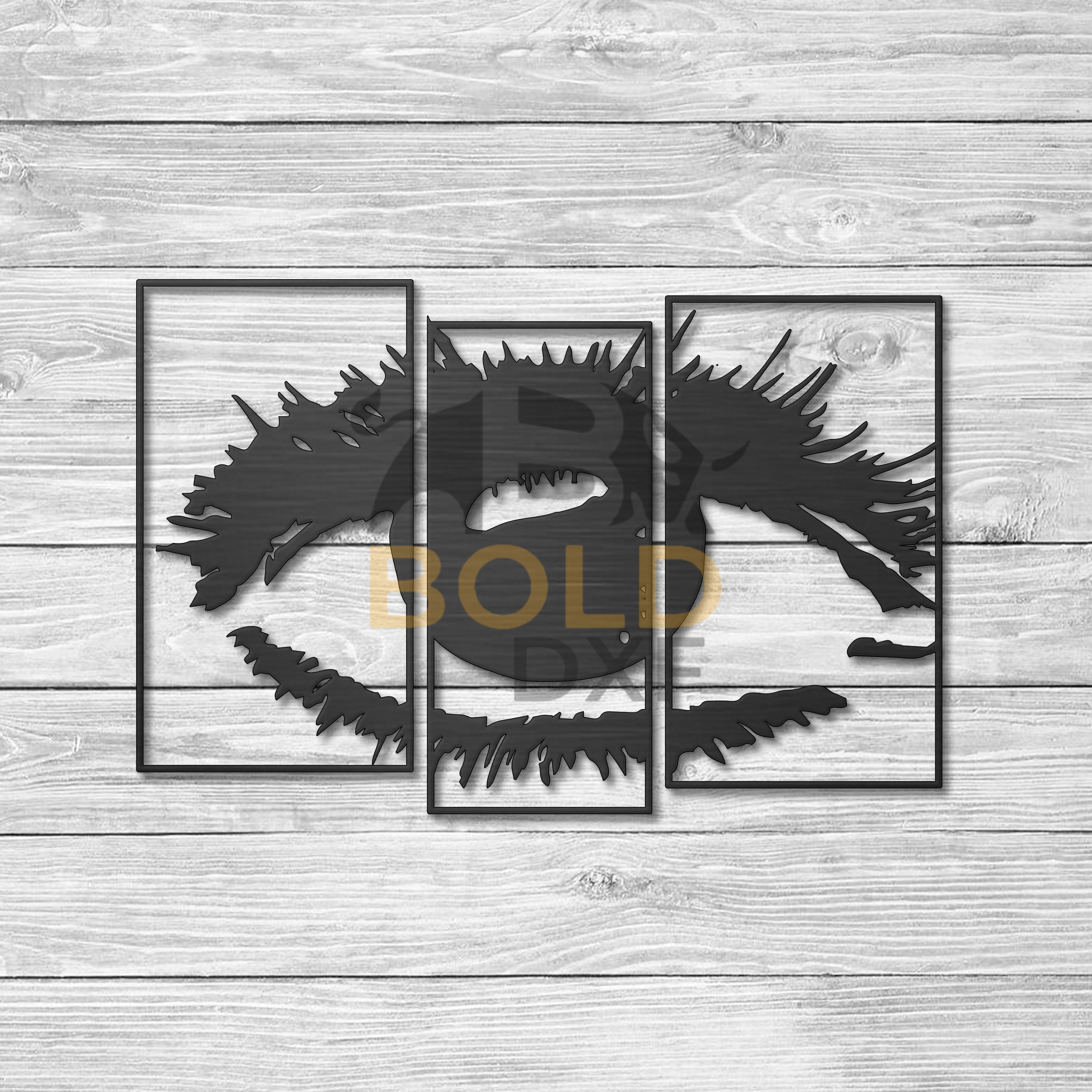 3 Panel Eye DXF & SVG - Etsy
