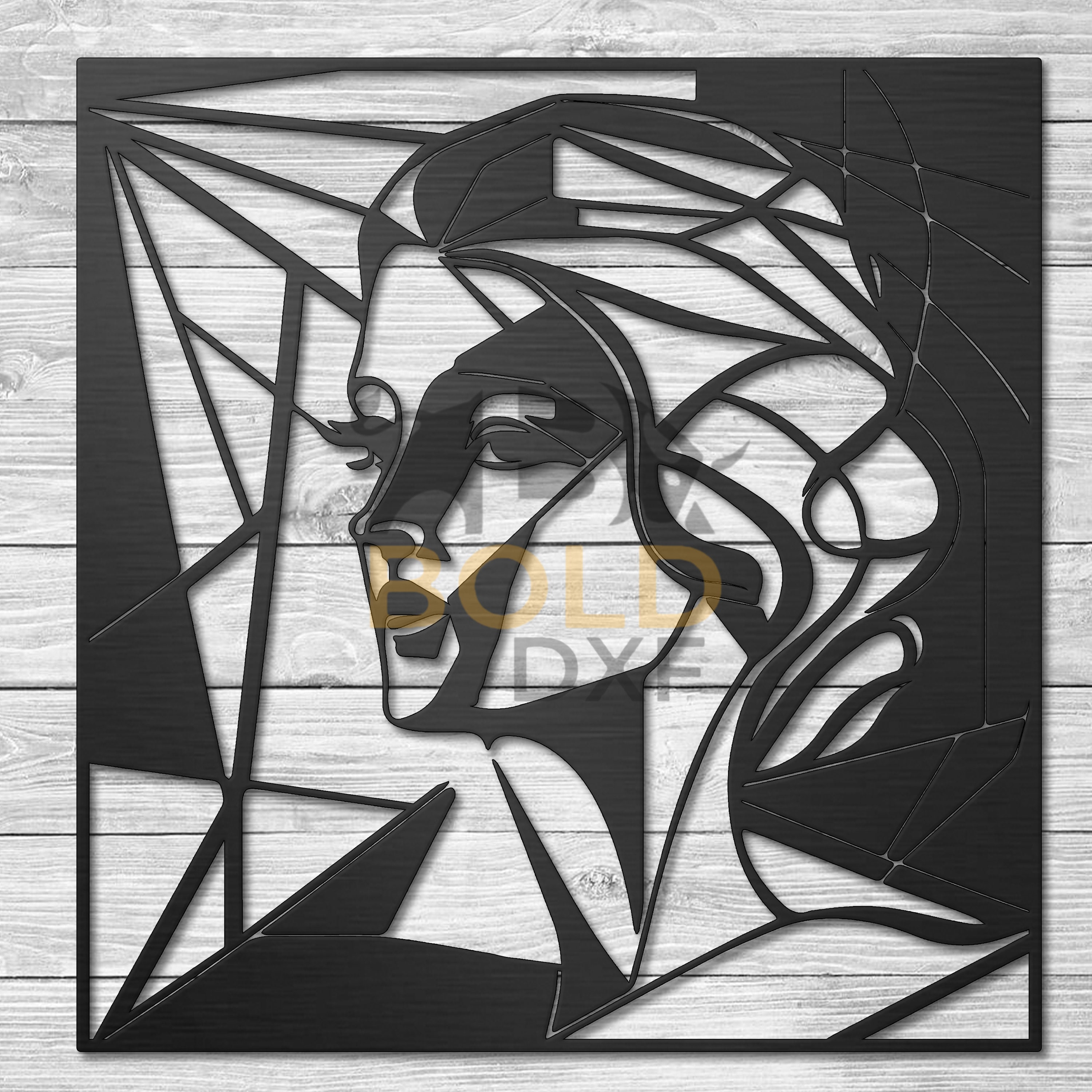 Cubism Design 1 DXF & SVG - Etsy