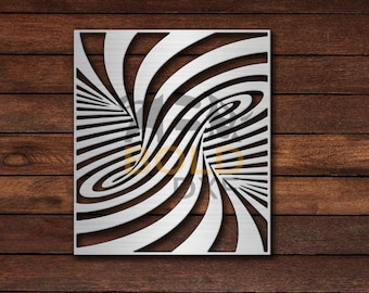 Optical Illusion Design 8 DXF & SVG - Etsy