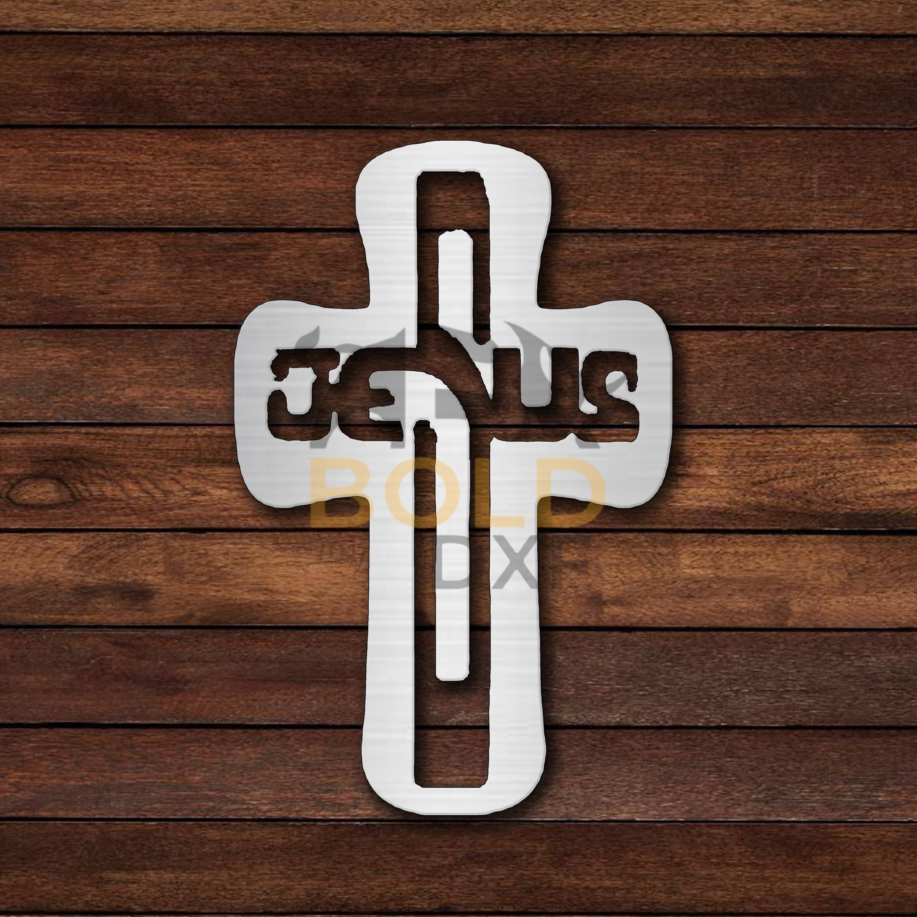 Jesus Cross DXF & SVG - Etsy