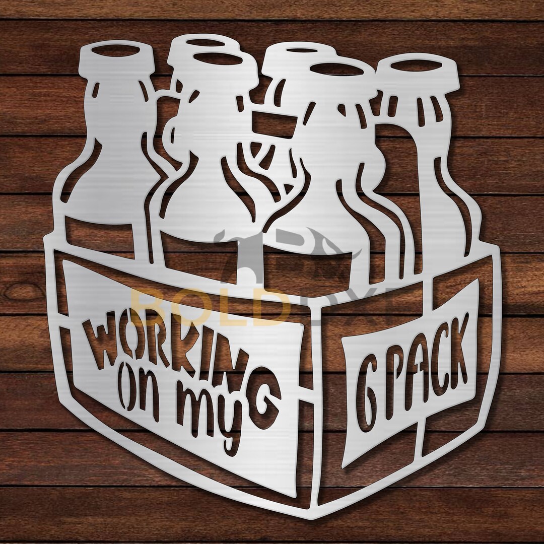 Working on My Six Pack DXF & SVG - Etsy