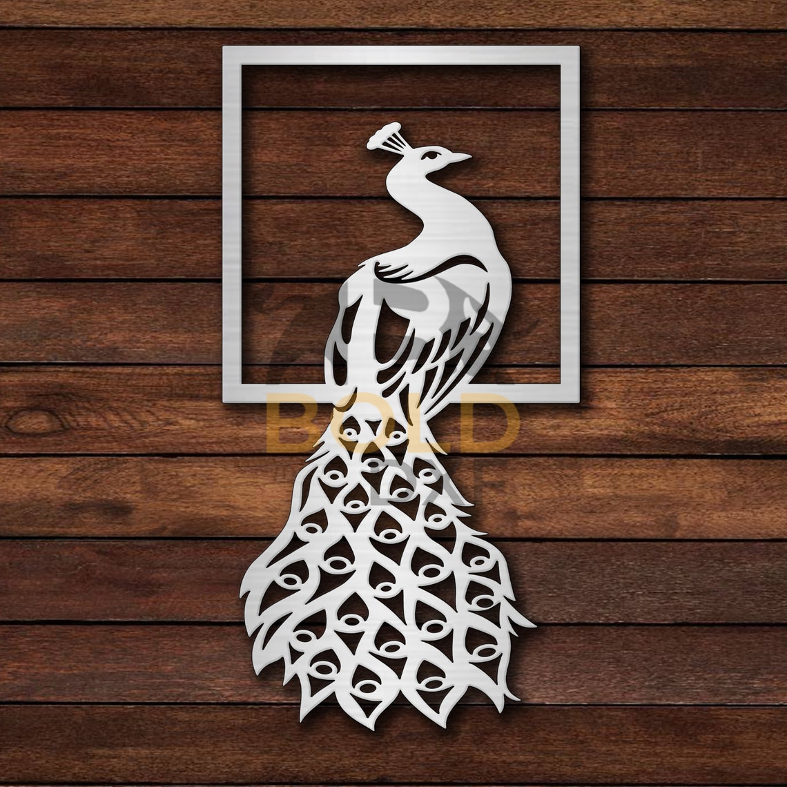 Peacock DXF & SVG - Etsy