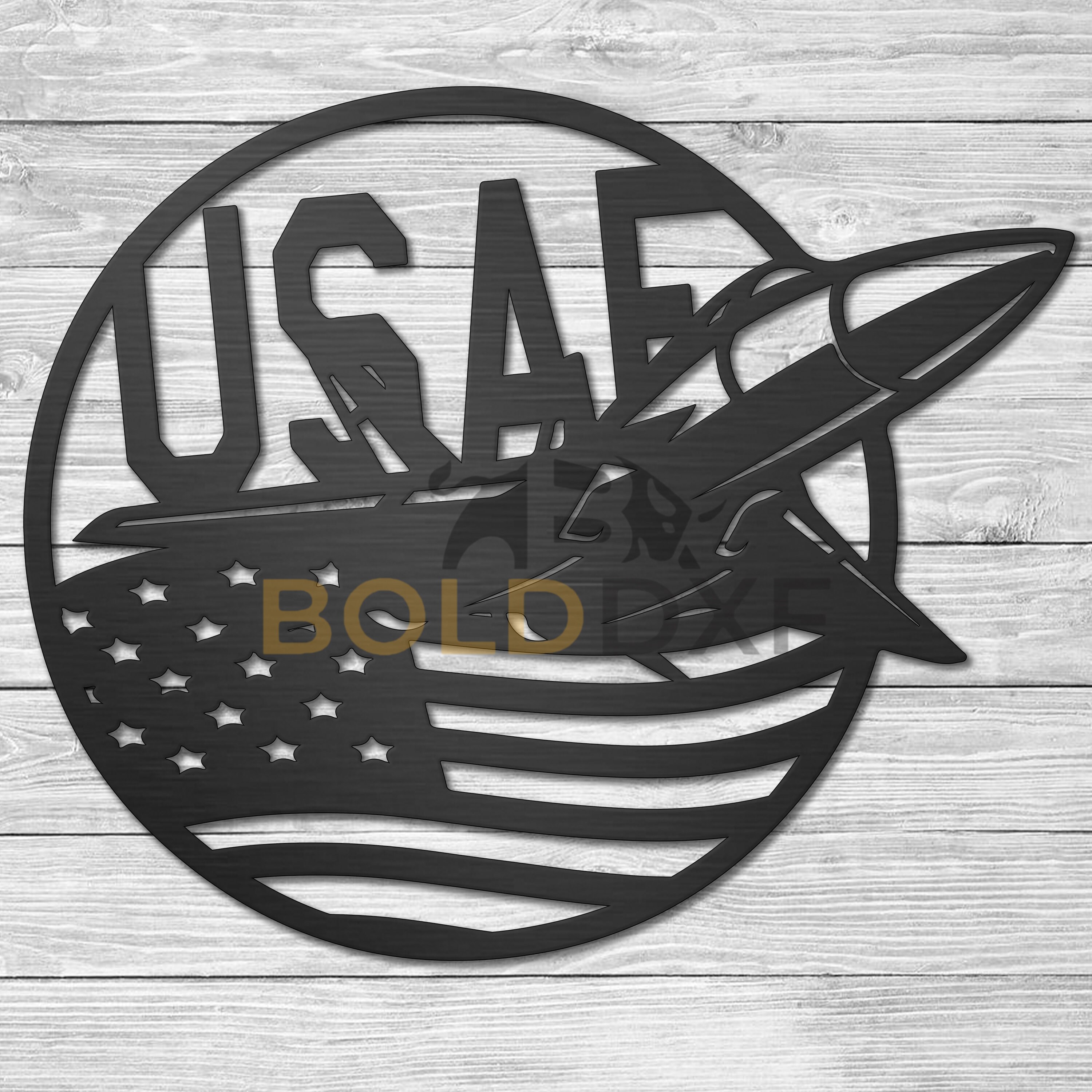 United States Air Force DXF & SVG - Etsy