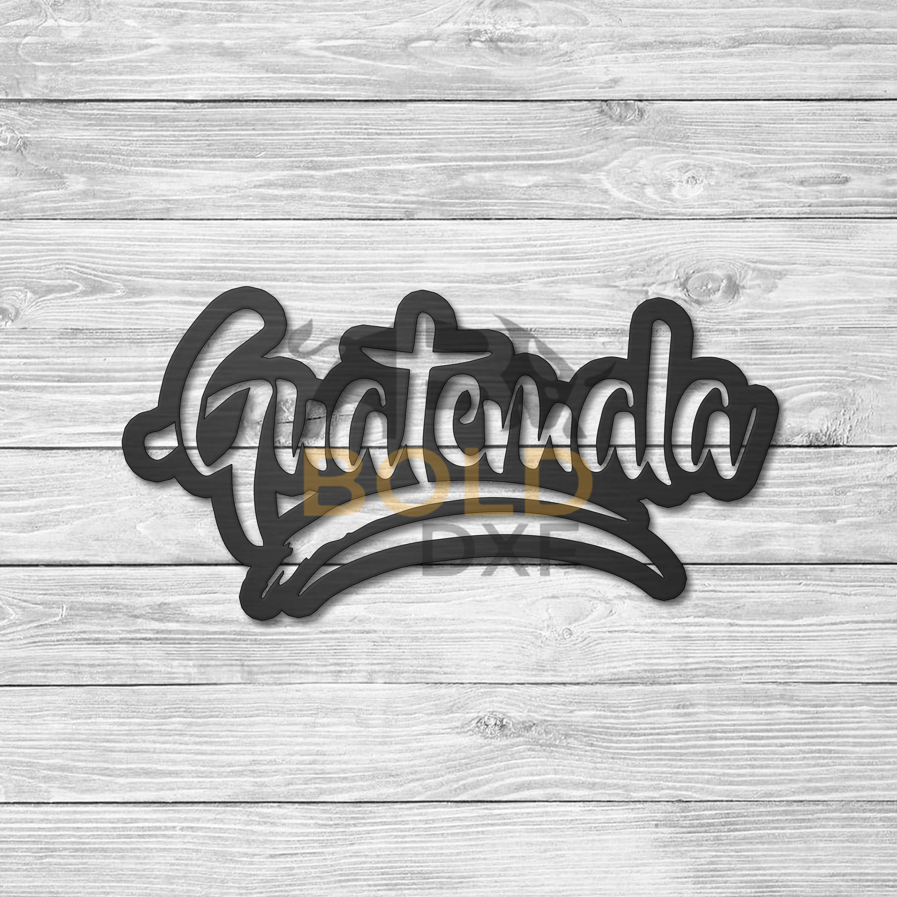 Guatemala Design 3 DXF & SVG - Etsy