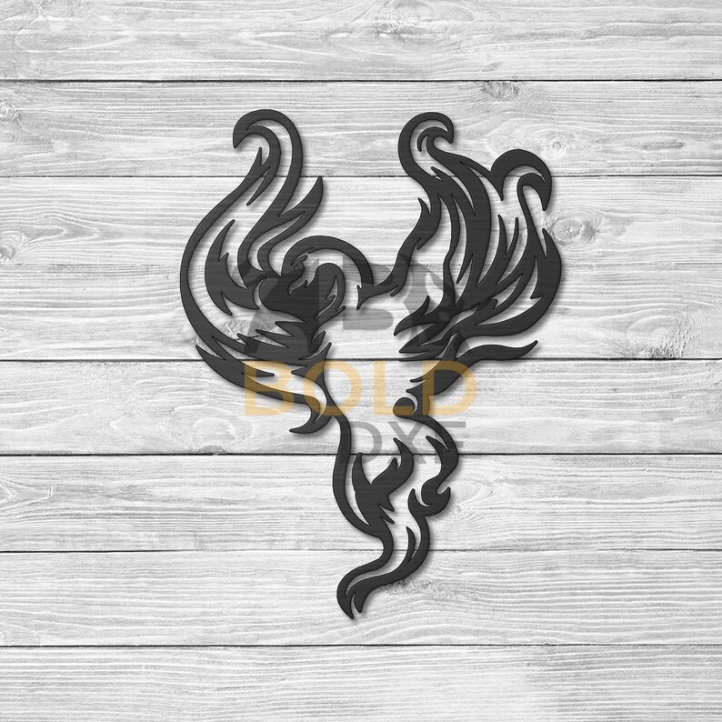 Phoenix DXF & SVG - Etsy