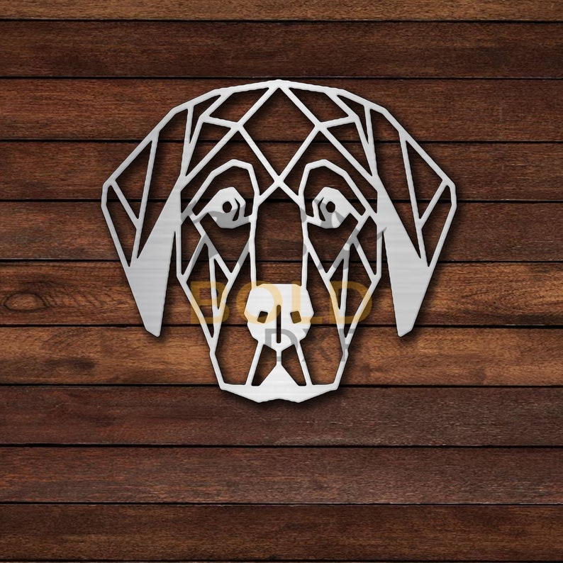Geometric Dog DXF & SVG - Etsy