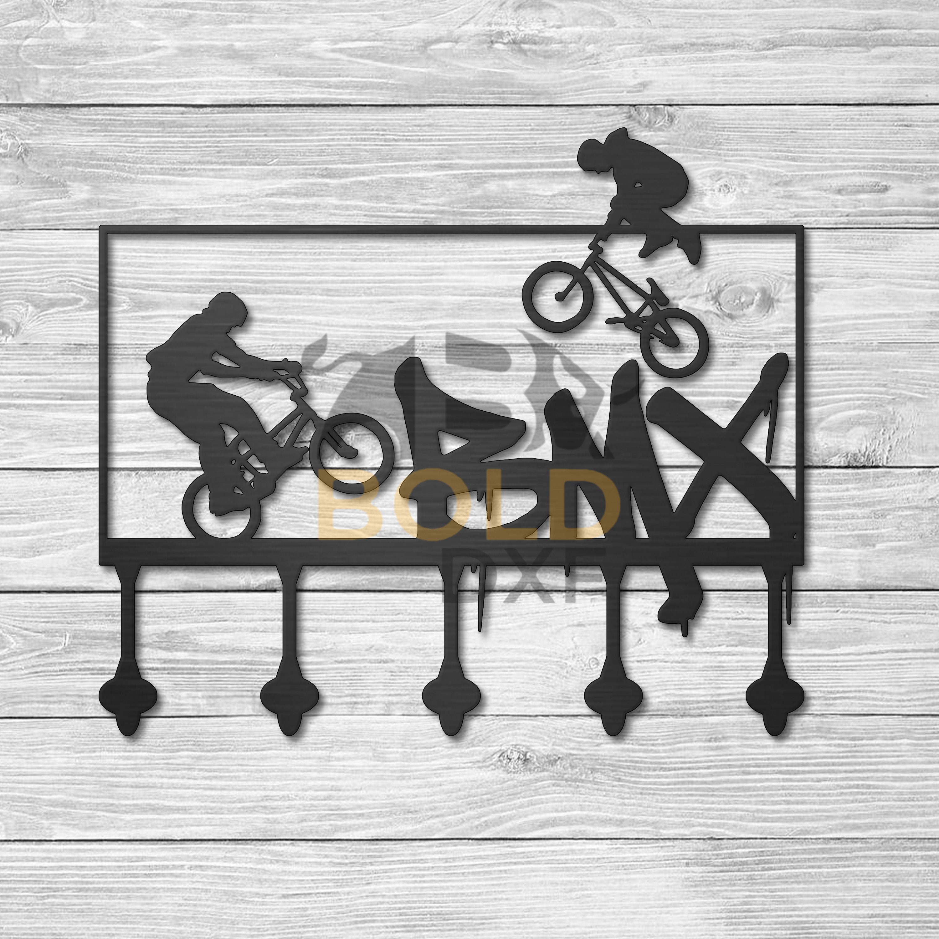 Coat Rack - BMX DXF & SVG - Etsy