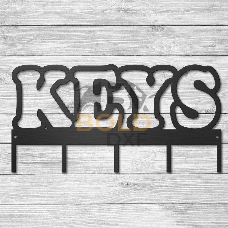 Key Rack - Keys DXF & SVG - Etsy