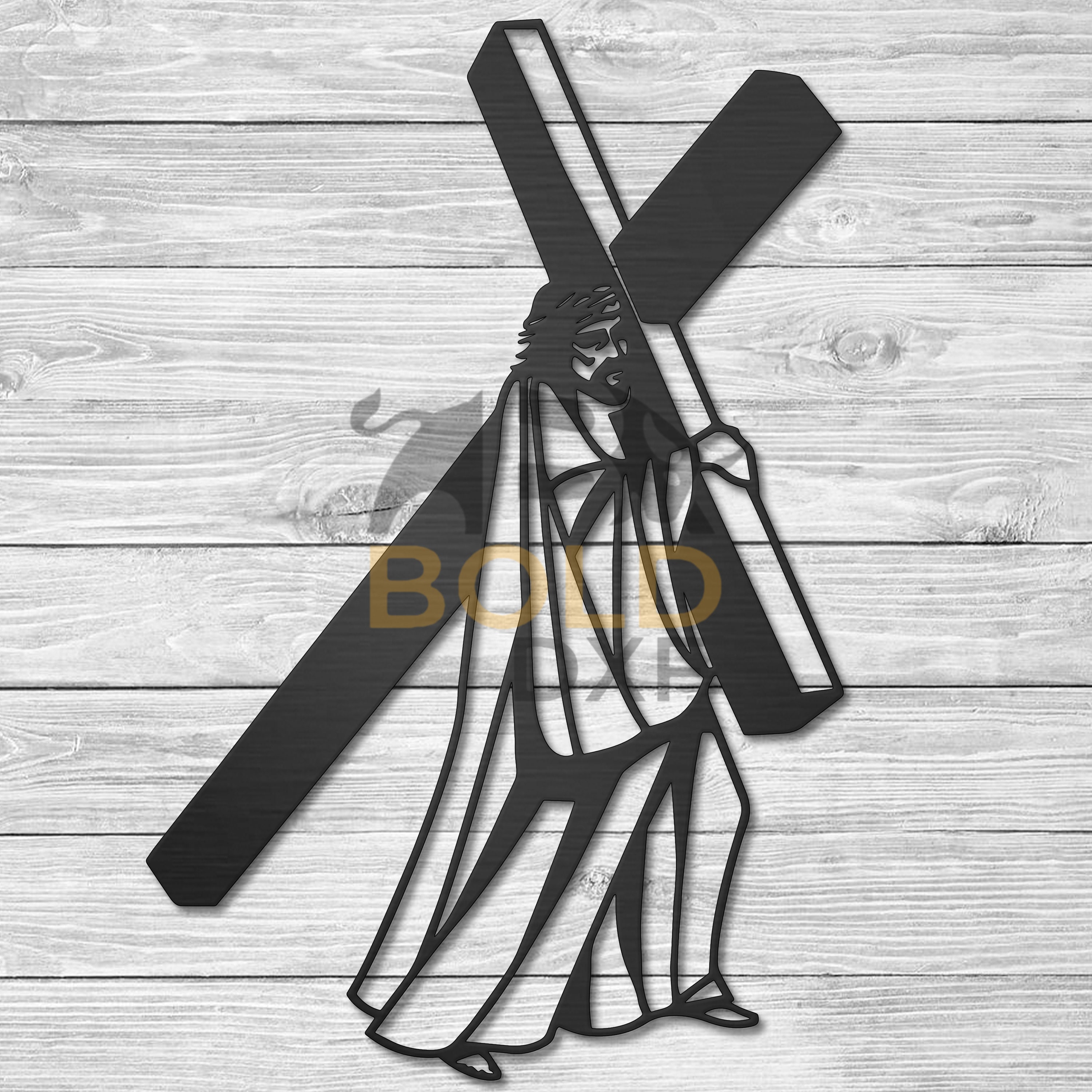 Jesus Christ Carrying the Cross DXF & SVG - Etsy