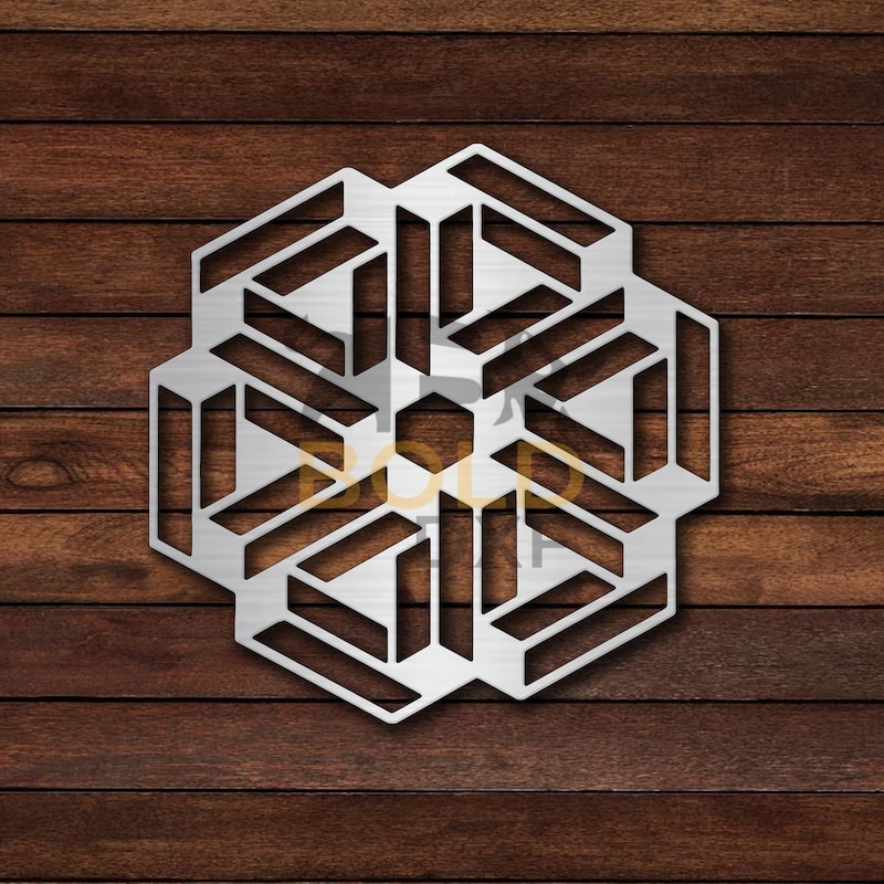 Optical Illusion Charm - Etsy