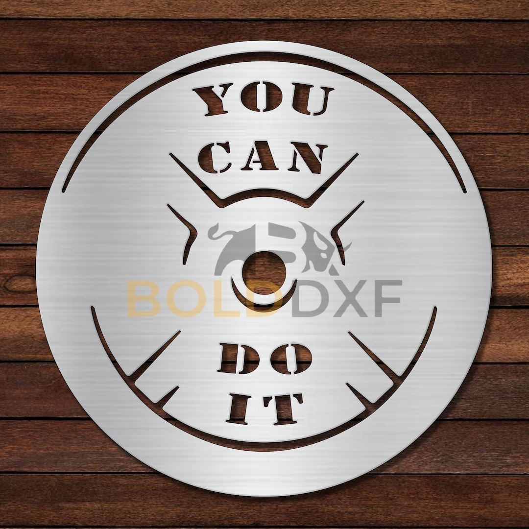 You Can Do It DXF & SVG - Etsy