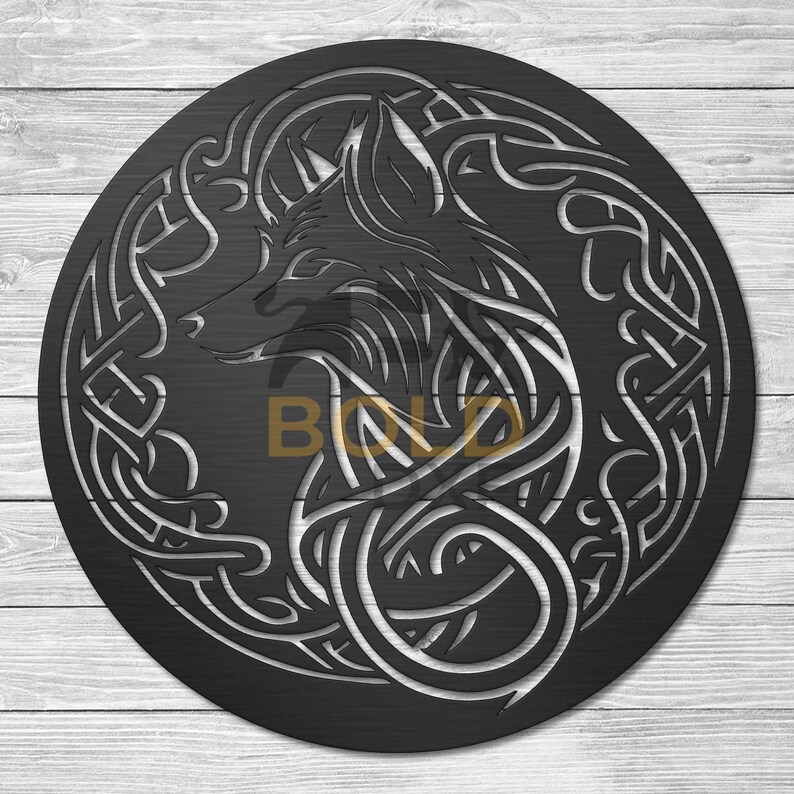 Celtic Knot - Wolf DXF & SVG - Etsy