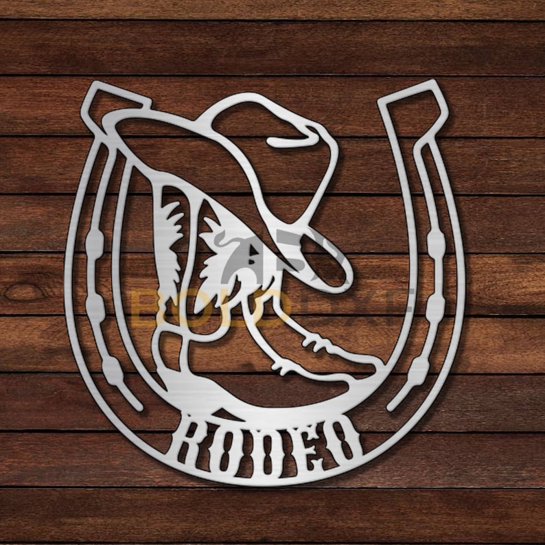 Rodeo DXF & SVG - Etsy