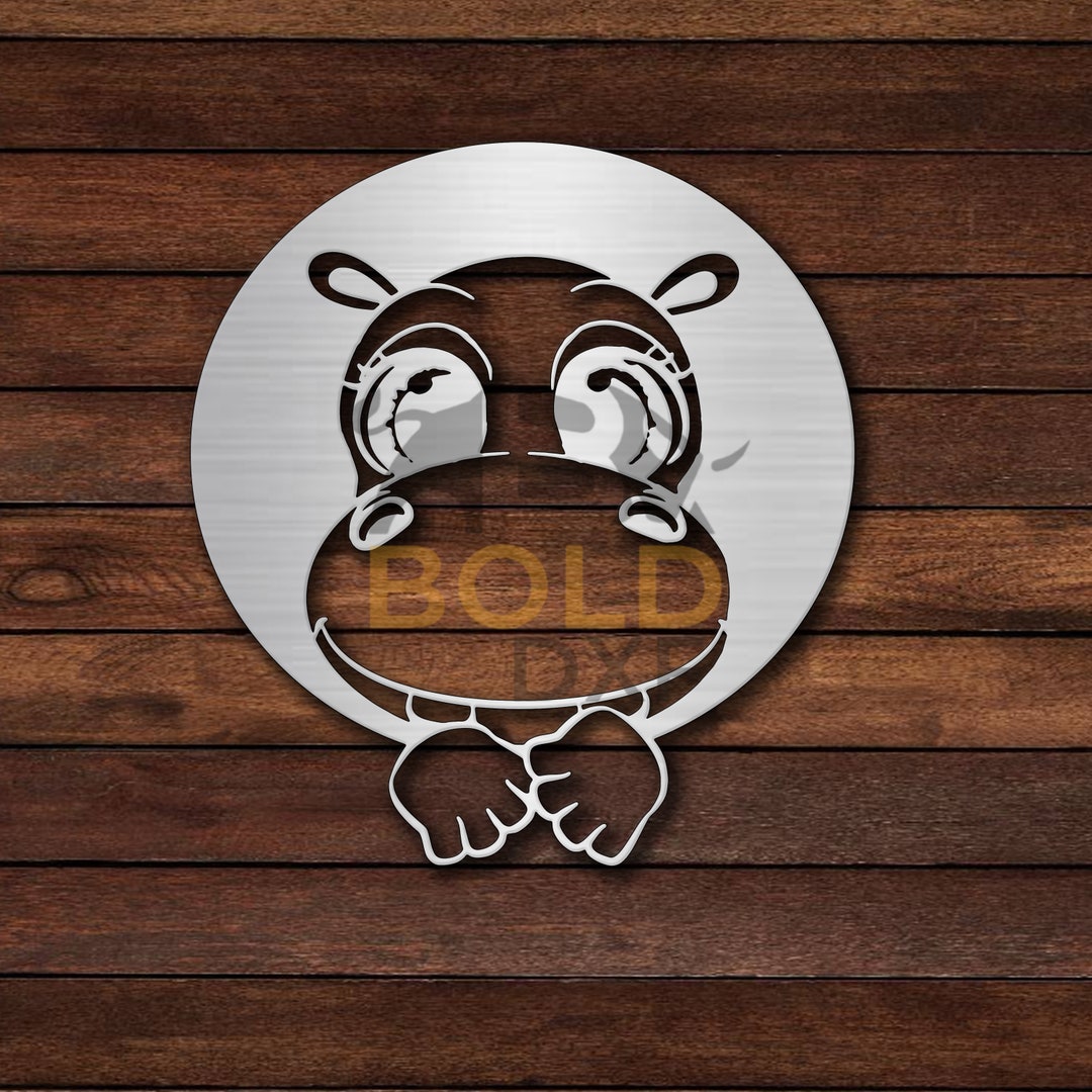 Hippo DXF & SVG - Etsy