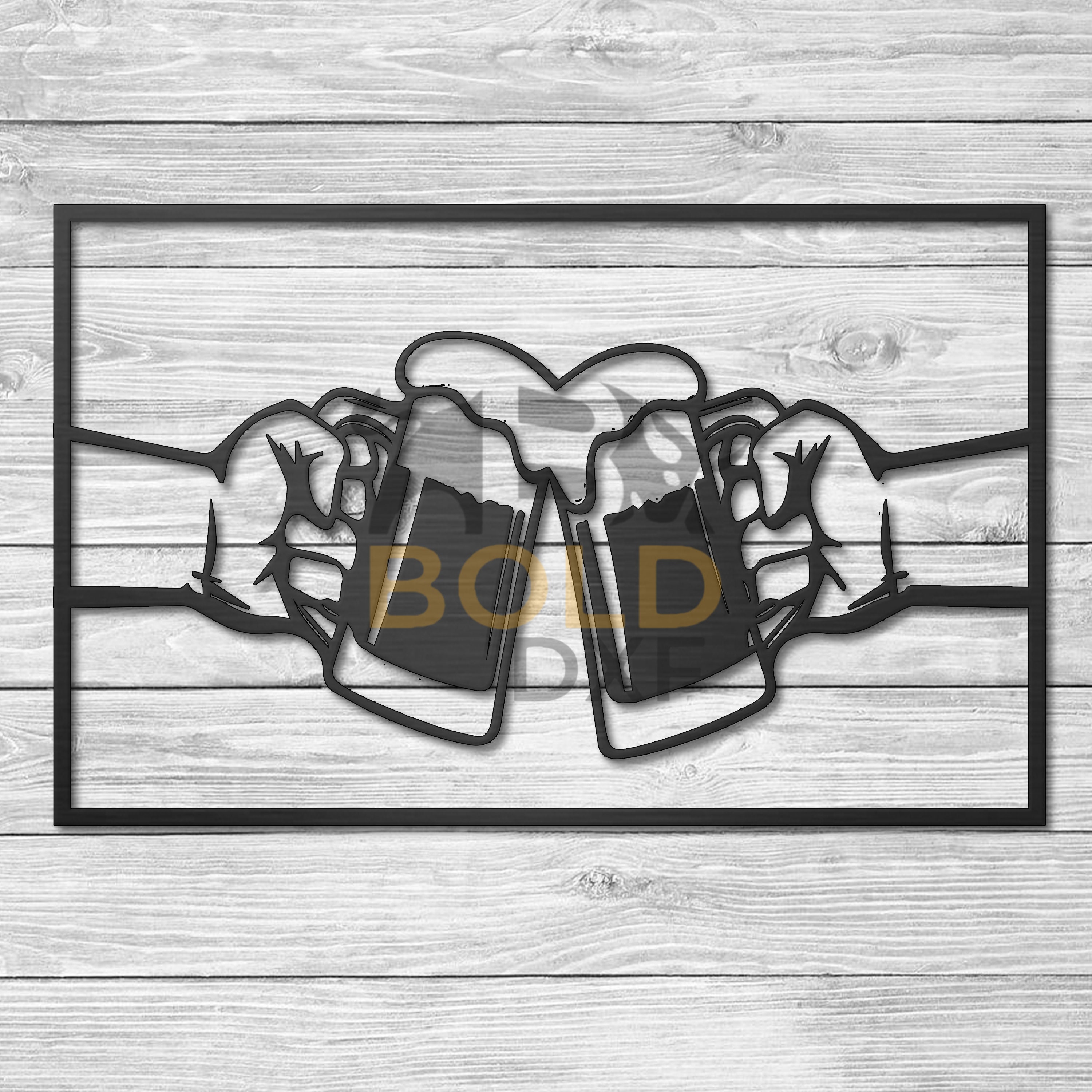 Cheers DXF & SVG - Etsy