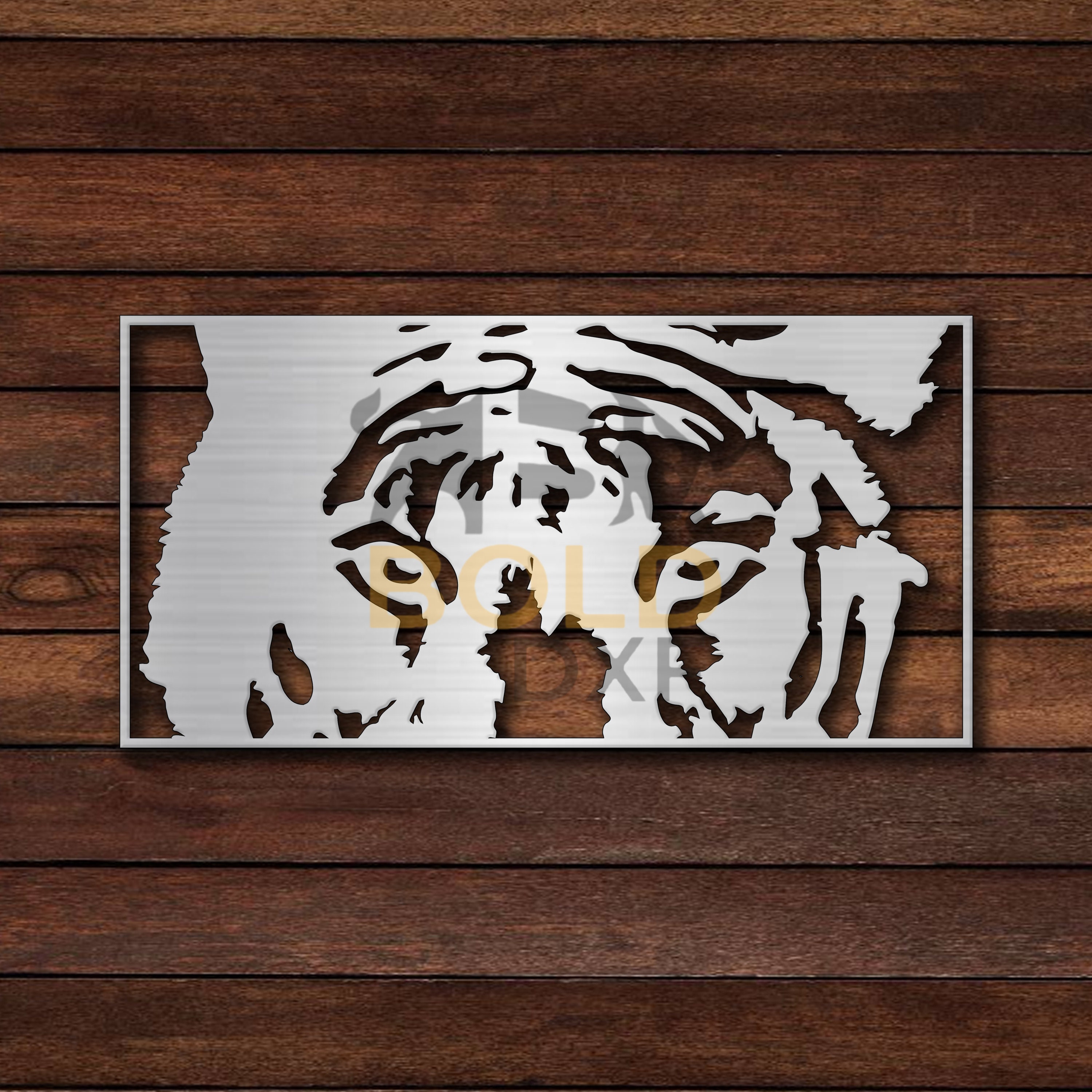 Tiger Face DXF & SVG - Etsy