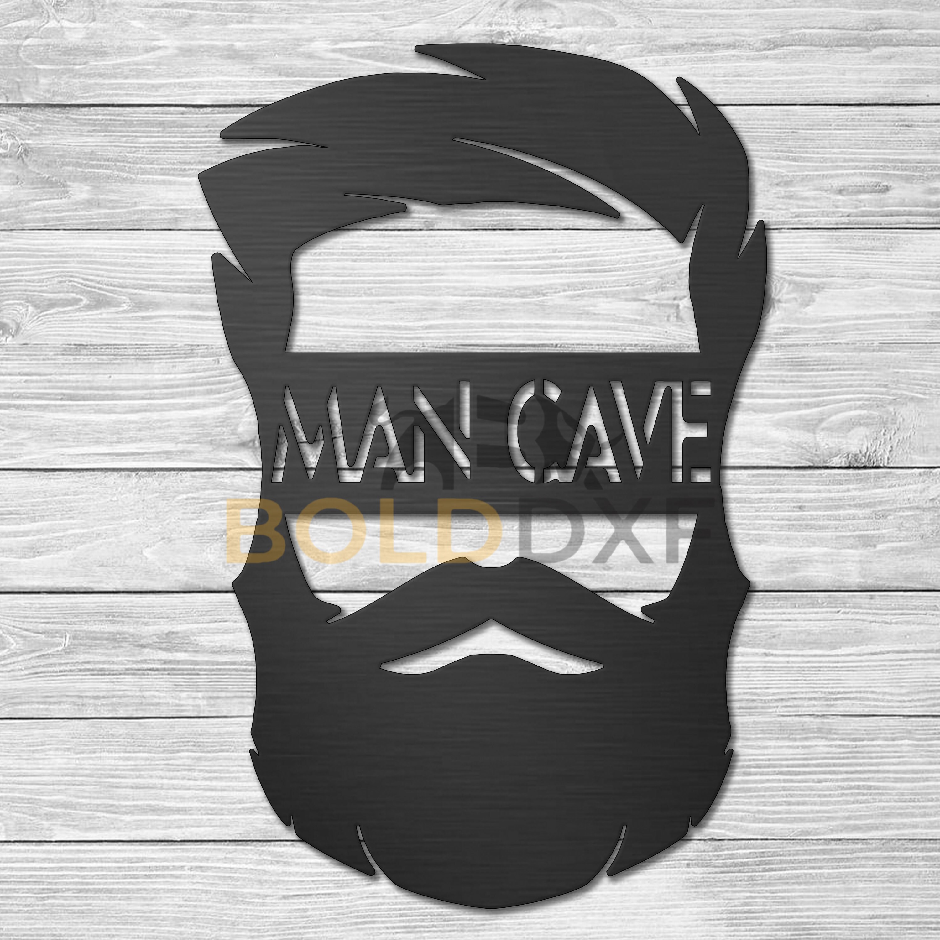 Man Cave DXF & SVG - Etsy