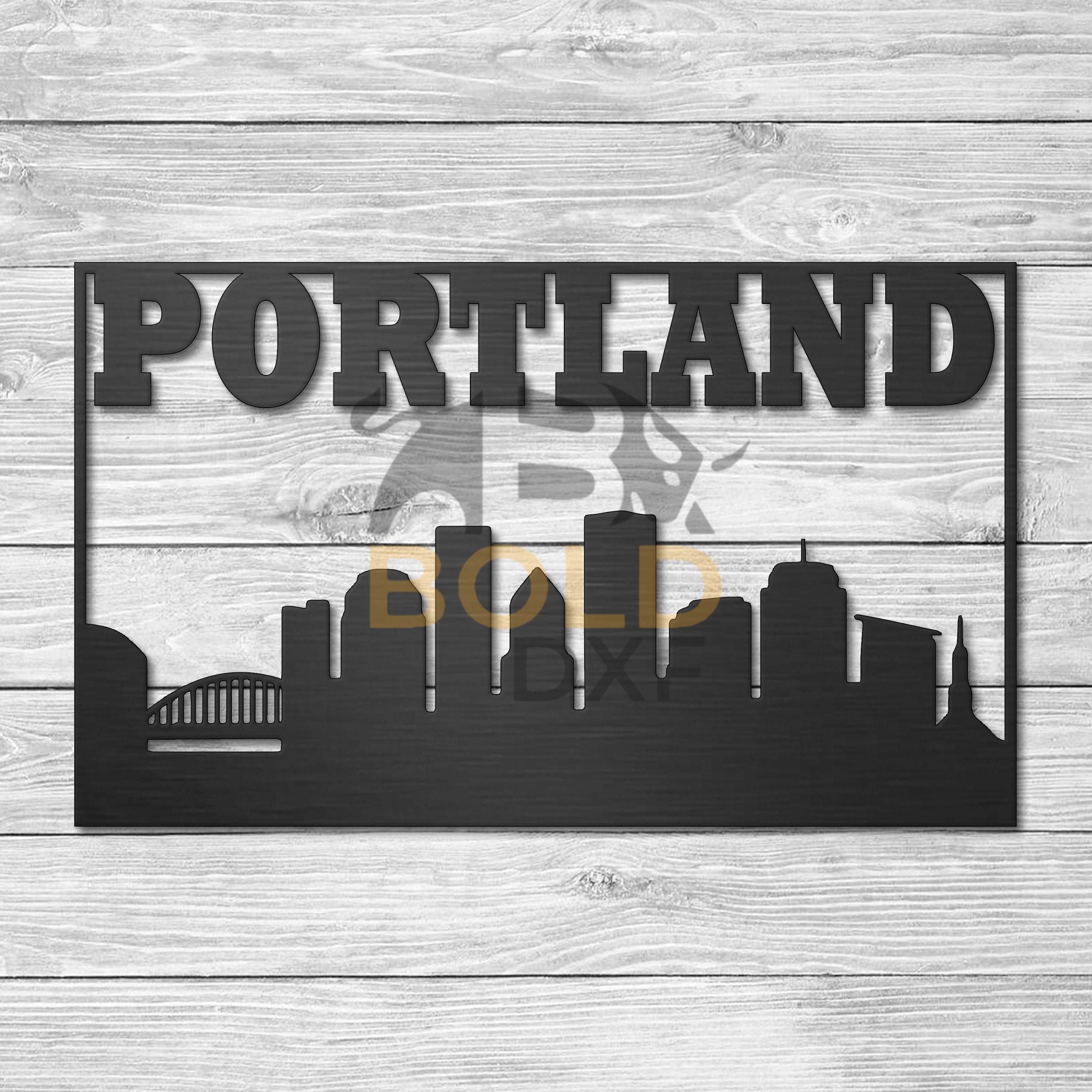 Portland DXF & SVG - Etsy