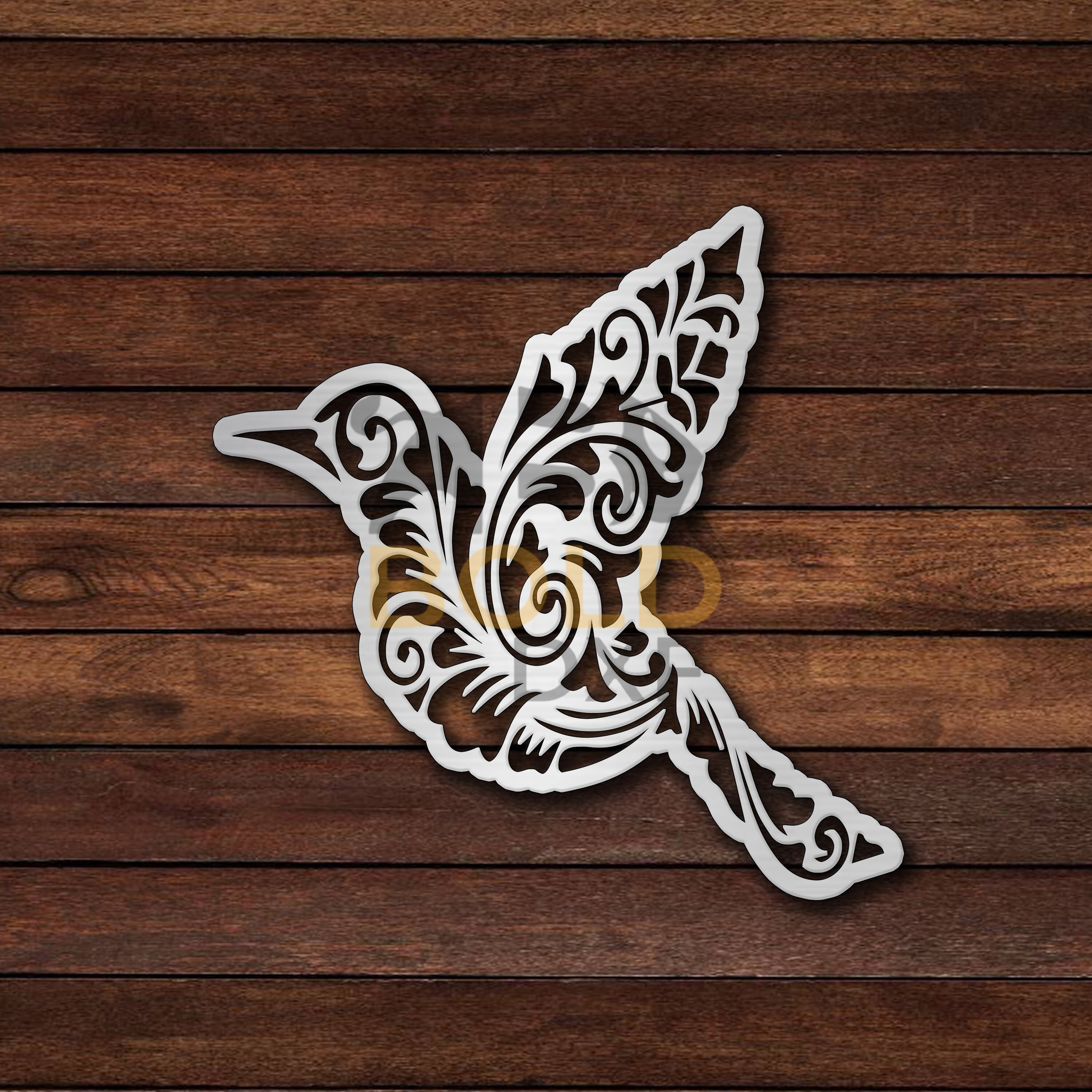 Floral Bird DXF & SVG - Etsy