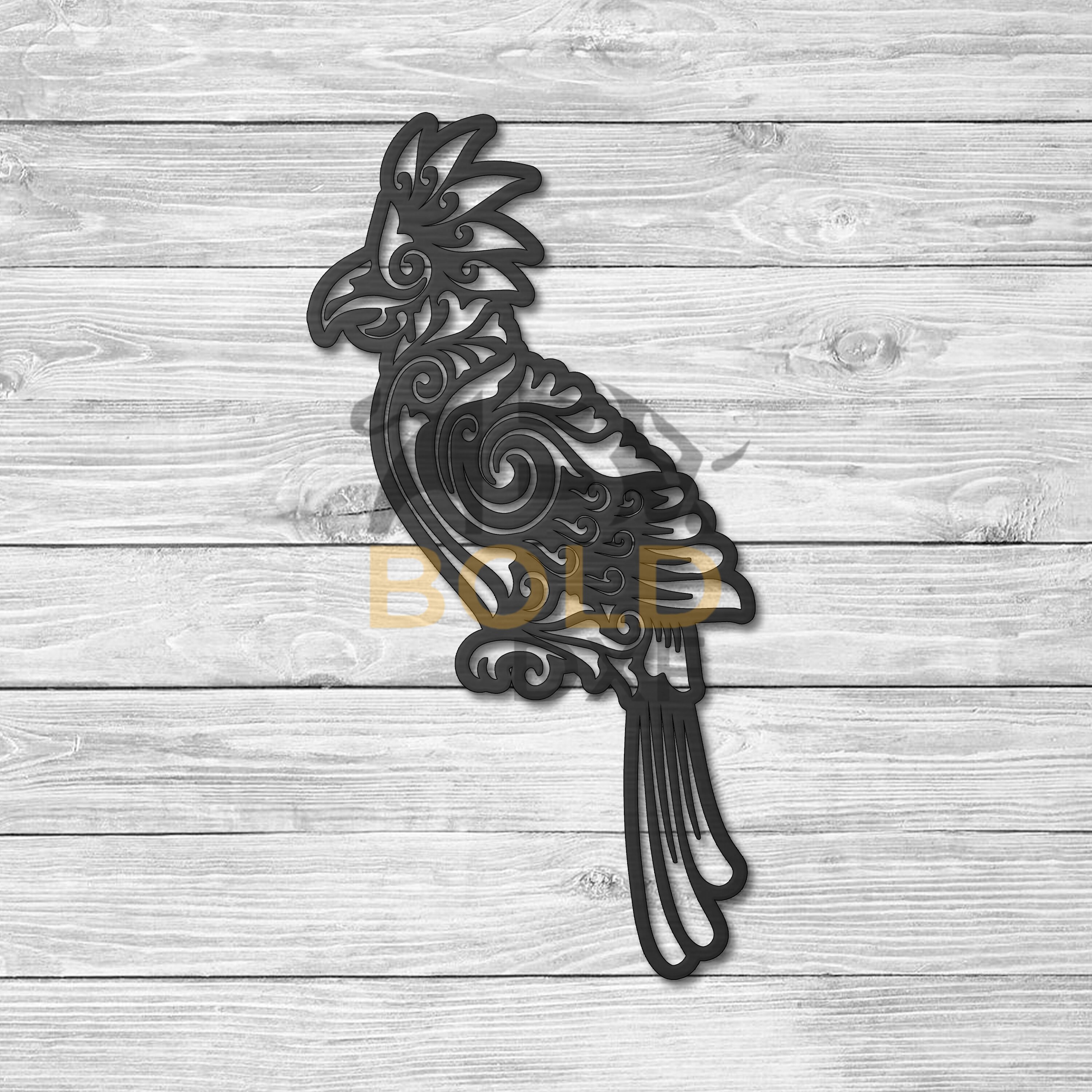 Parrot DXF & SVG - Etsy