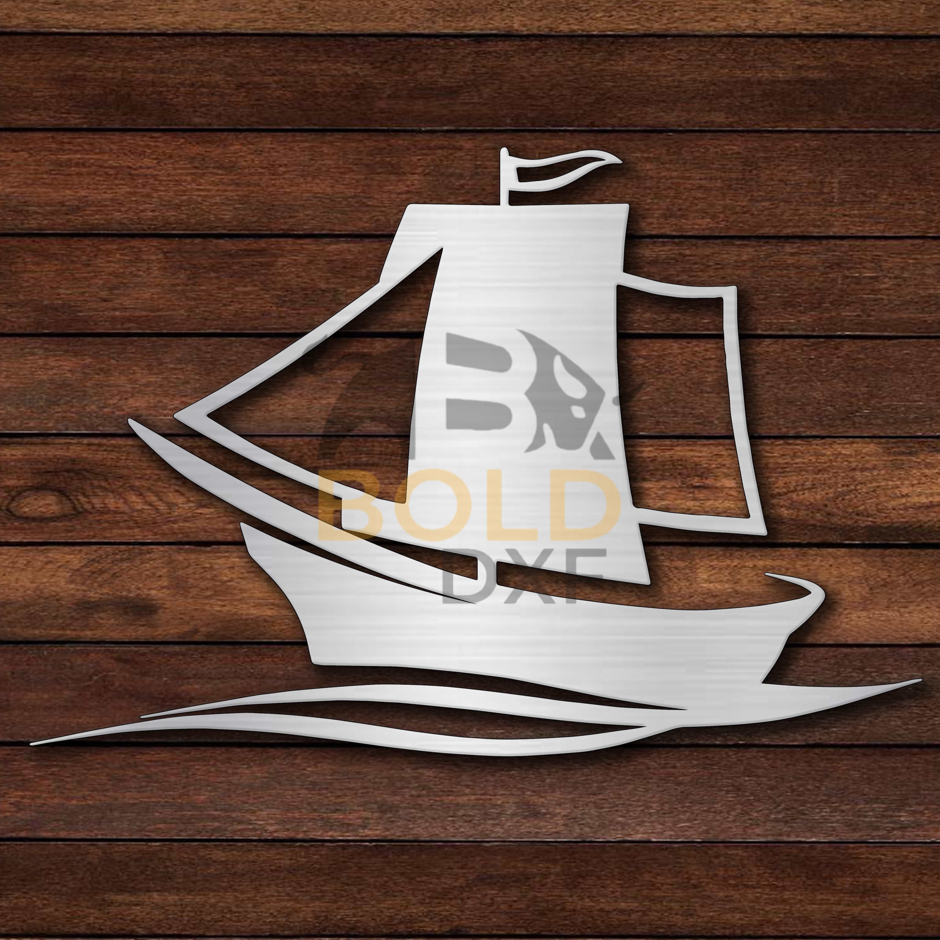 Sail Boat Design 1 DXF & SVG - Etsy