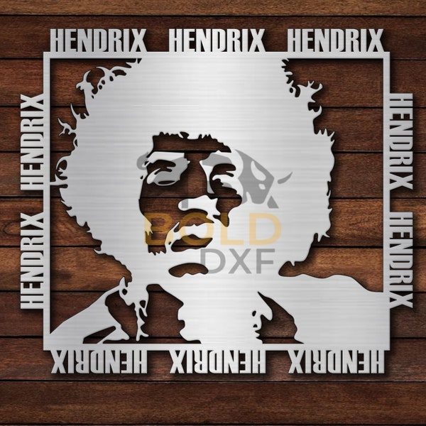 Jimi Hendrix Svg - Etsy