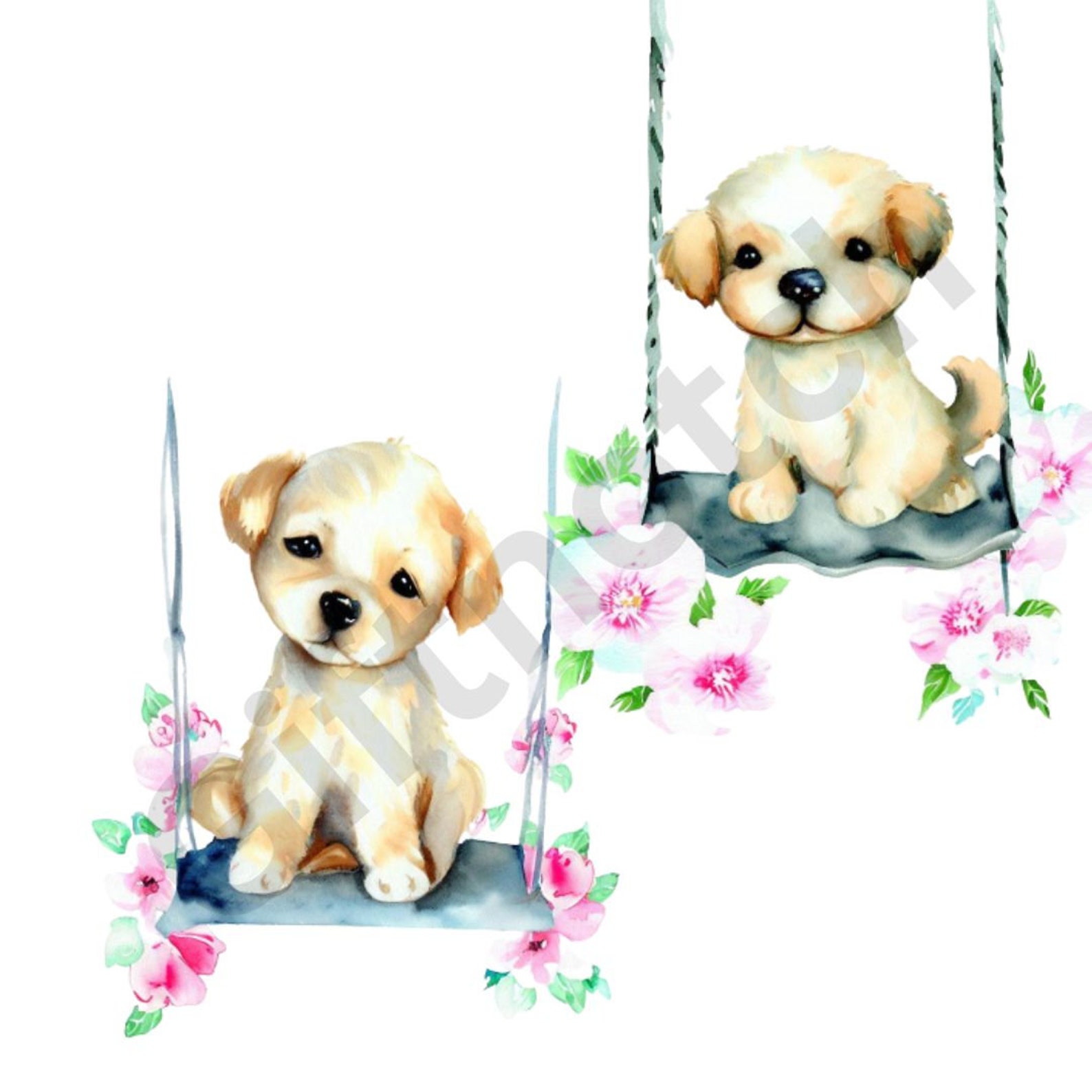 Cute Puppy PNG ,cool Dogs Clipart, Nursery Art, Digital Download, Card ...