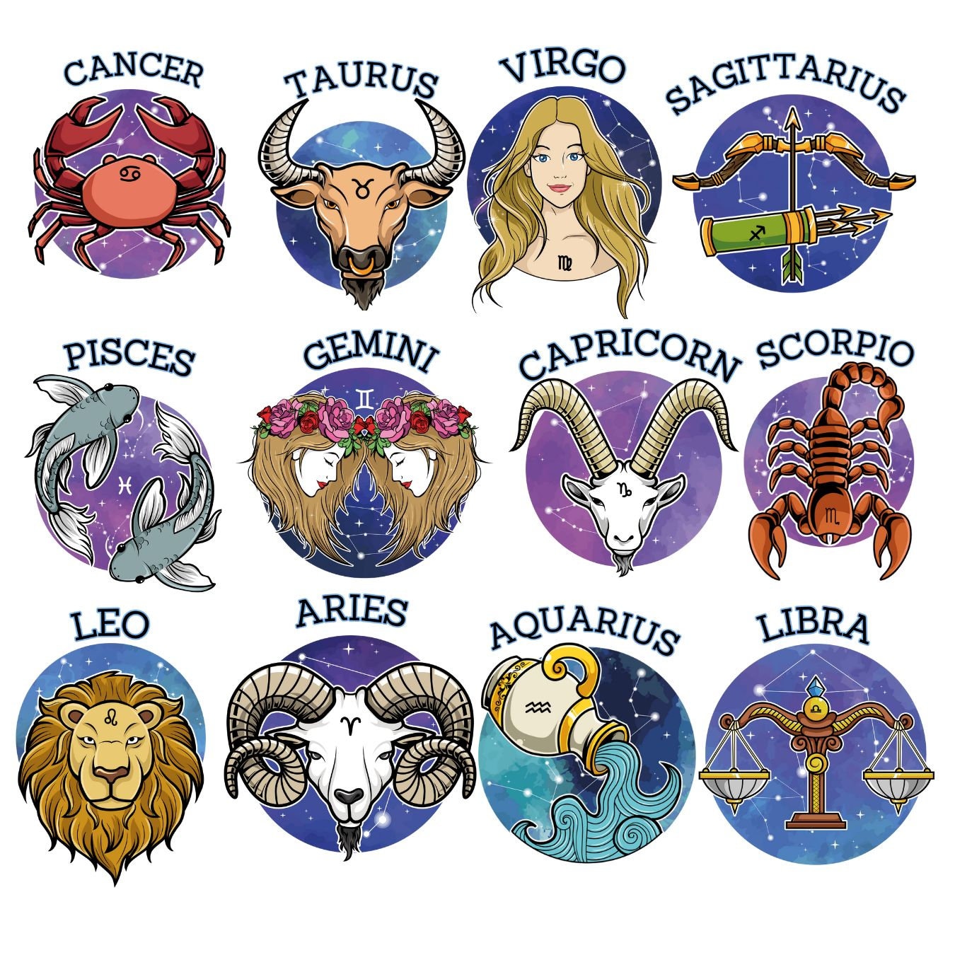 What are each zodiac signs animals 60 photos - Astrologytoyou.com