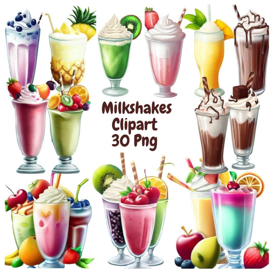 Watercolor Fruits PNG Clip Art Mega-bundle, Fruit Graphics, Transparent ...