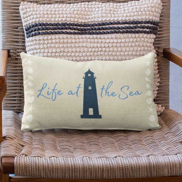Lighthouse Pillow - Etsy