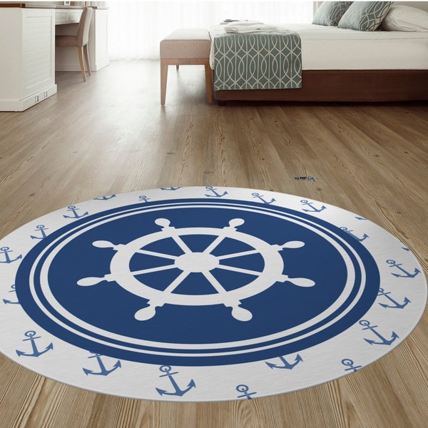 Nautical Rug - Etsy