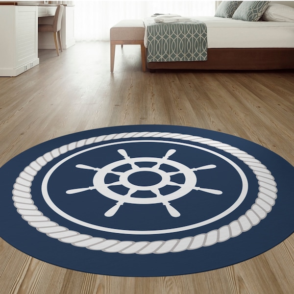 Nautical Rug - Etsy