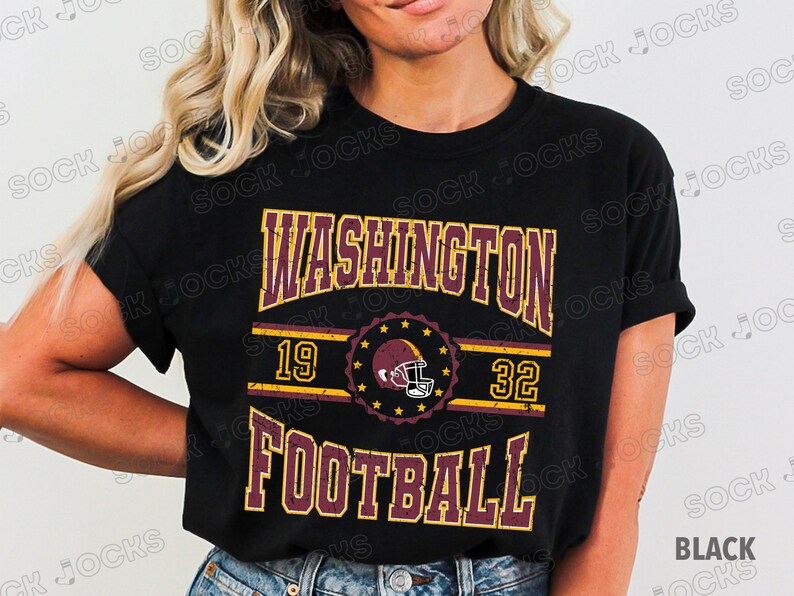 Vintage Washington Commanders Shirt, Retro Washington Commanders Tee ...