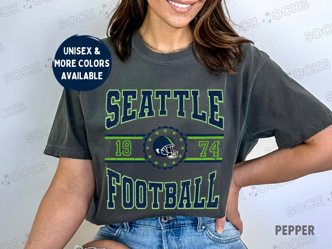 Vintage Seattle Seahawks Shirt, Retro Seattle Seahawks Tee Shirt ...