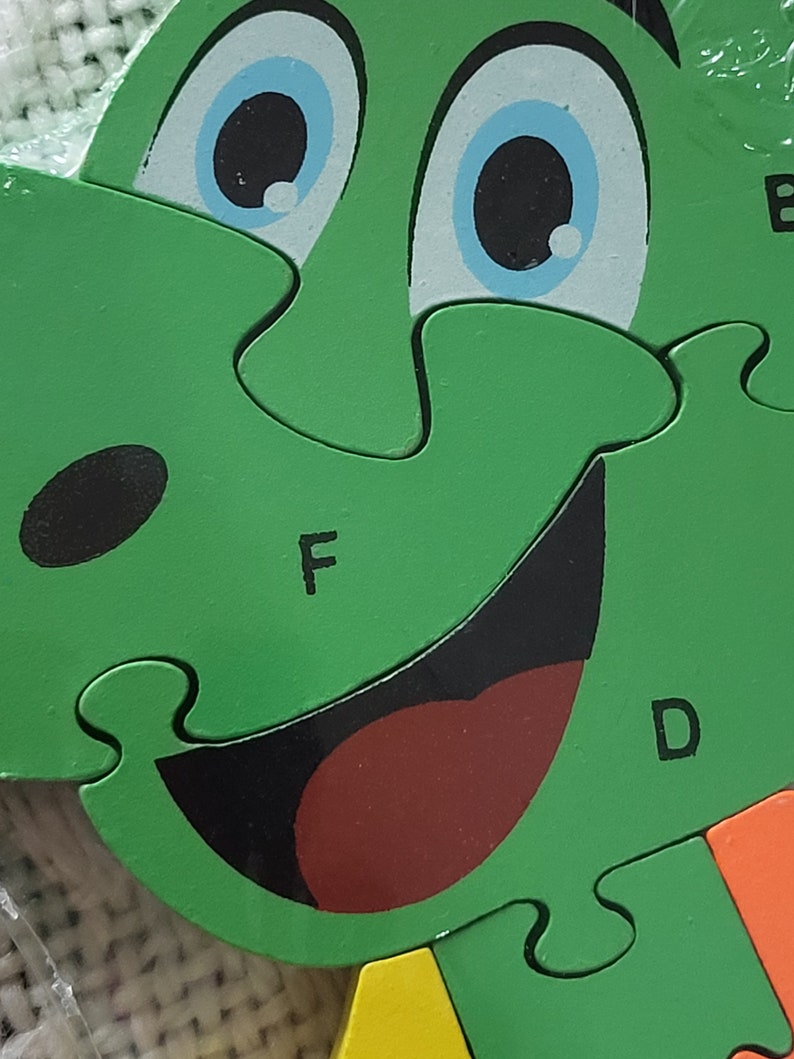 Educational Puzzles for Kids Dragon - Etsy