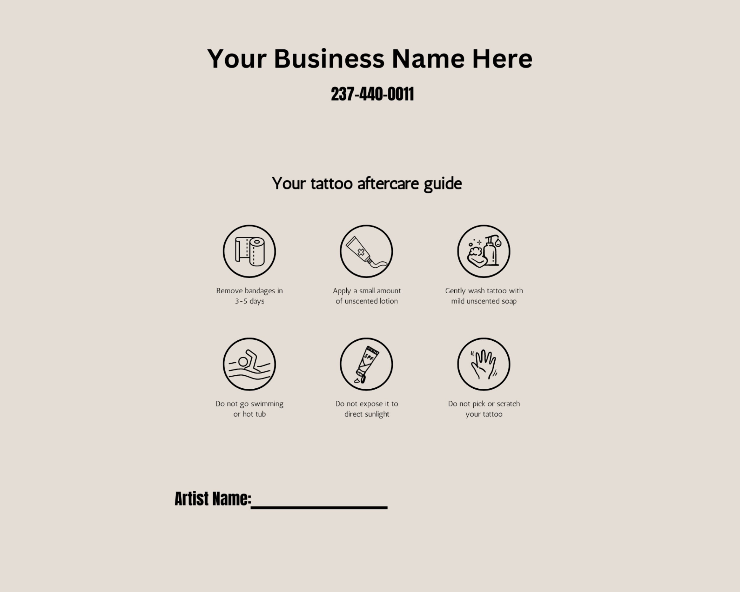 EDITABLE Client Intake Form,tattoo Printable,editable Tattoo Forms ...