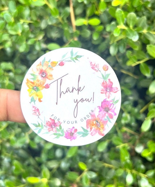 Thank You for Your Order Stickers, Shipping Stickers, Packing Stickers ...