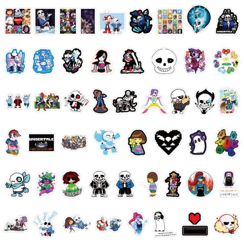 Undertale Stickers Sticker Stickers Art Sticker Artwork Decal Gift for ...