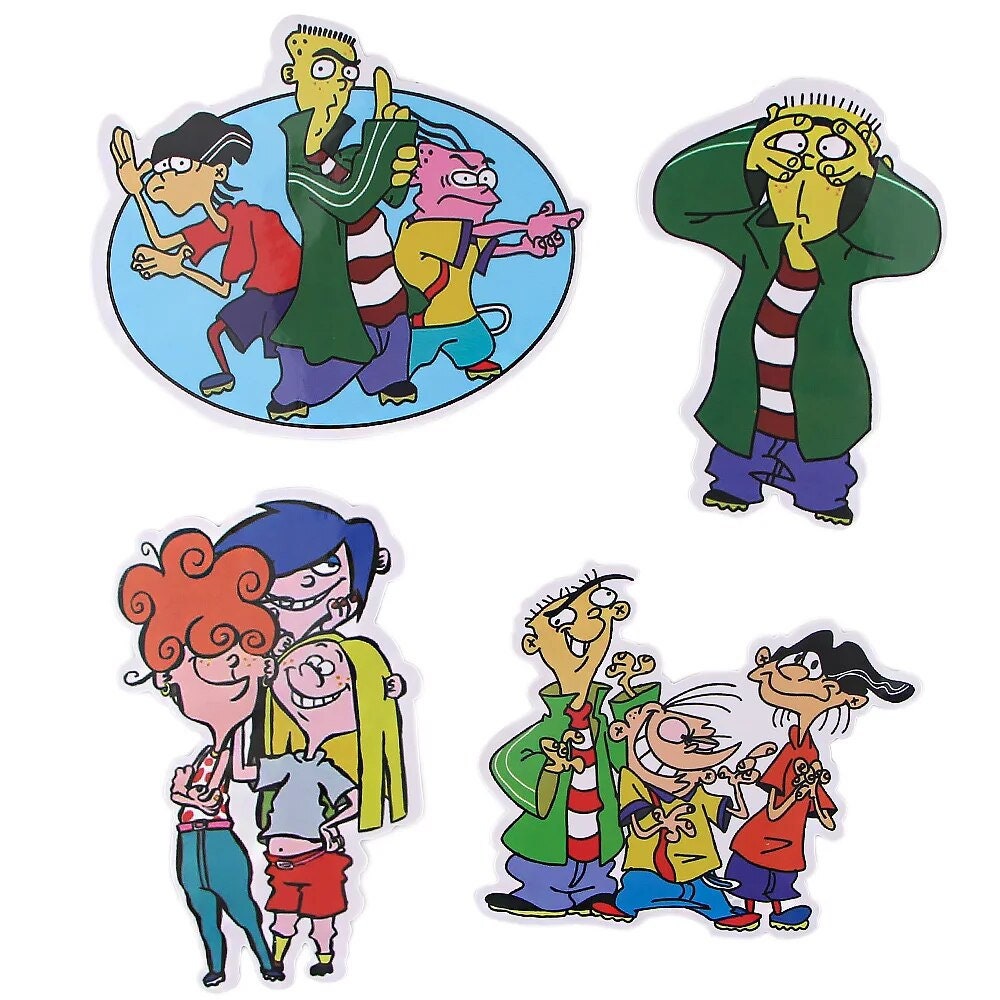 Ed Edd N Eddy Sticker Stickers Stickers Art Sticker Artwork Decal Gift ...