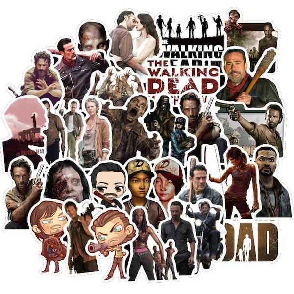 Walking Dead Decal - Etsy