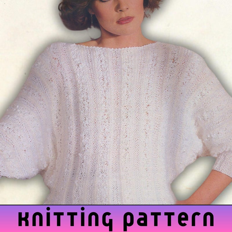Mohair Sweater Pattern - Etsy
