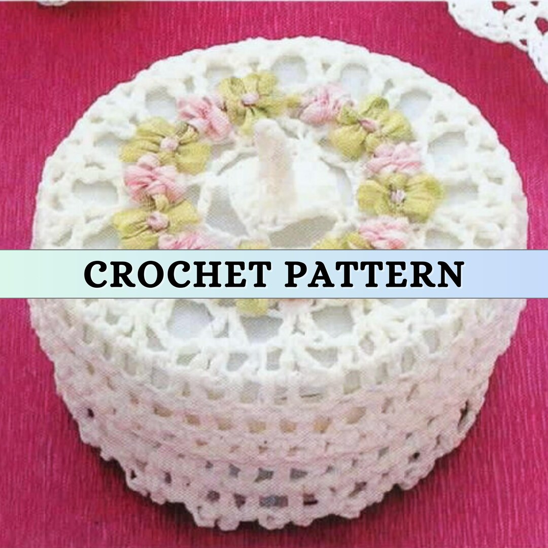 Tiny Box Crochet Pattern Miniature Jewelry Box Decorative Gift Box ...
