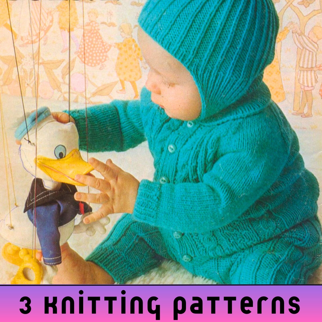 DK Baby Knitting Patterns, Toddler Cardigan Pattern, Baby Knitted ...