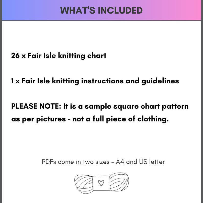 Fair Isle Knitting Chart Patterns Sample Stitch Bundle 70s Vintage ...