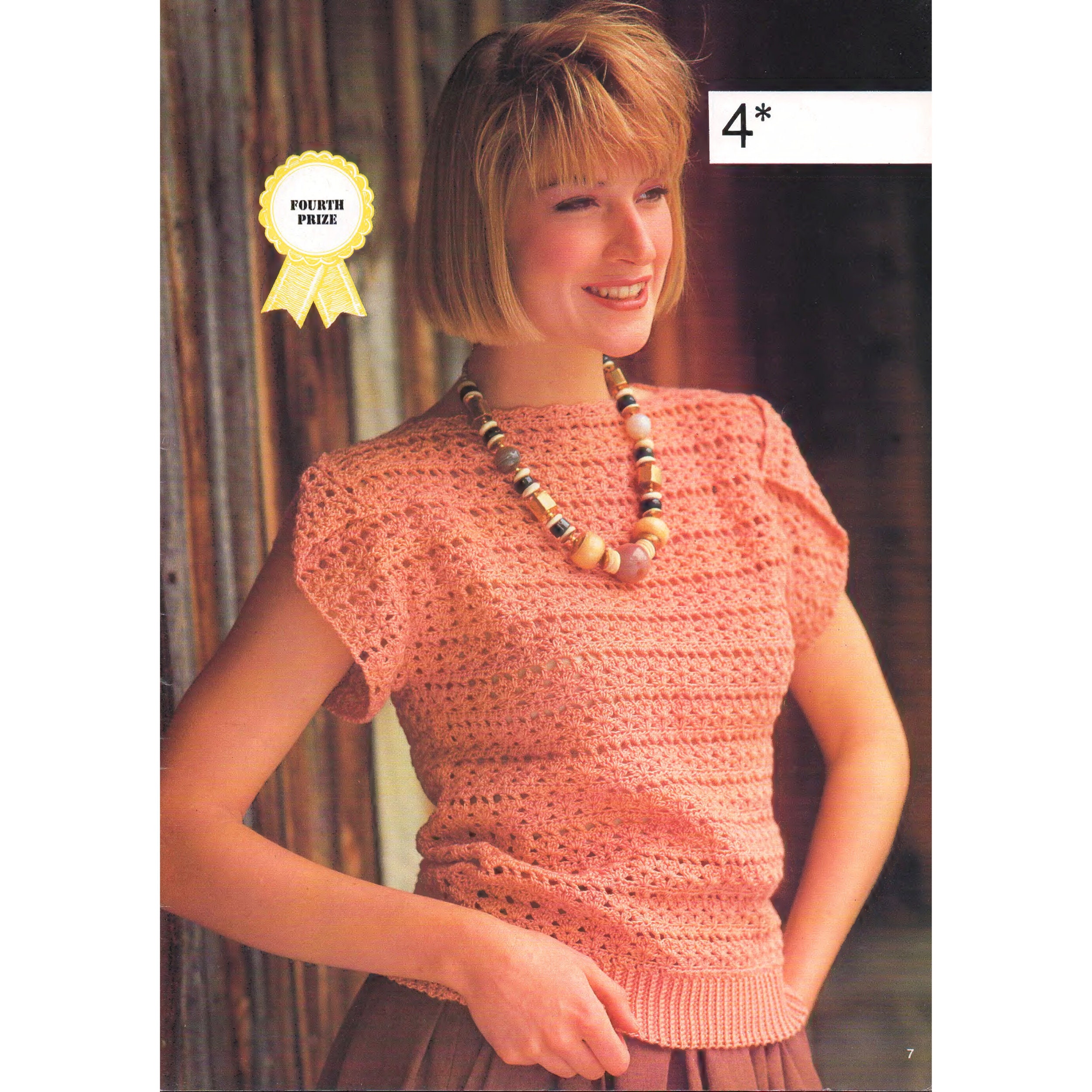 Easy Crochet Top Pattern Crochet Lace Weight Crochet Blouse Short ...