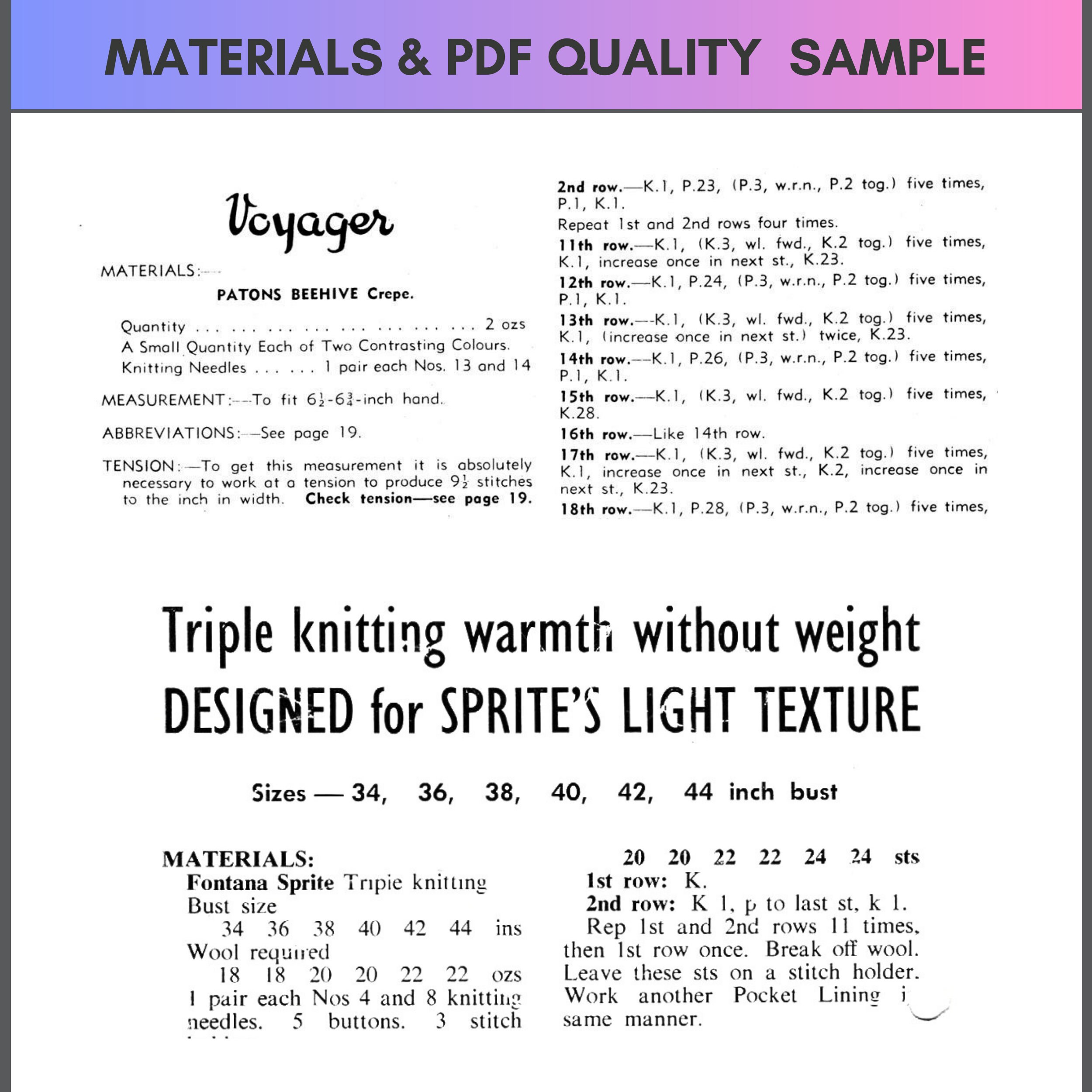 375 Vintage Knitting Patterns for Women, Jumpers Patterns, Ladies ...