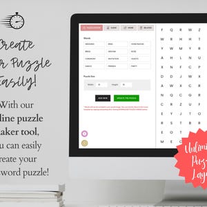 Blooming Bouquet: A Floral Word Search Puzzle Template With Pink Rose ...