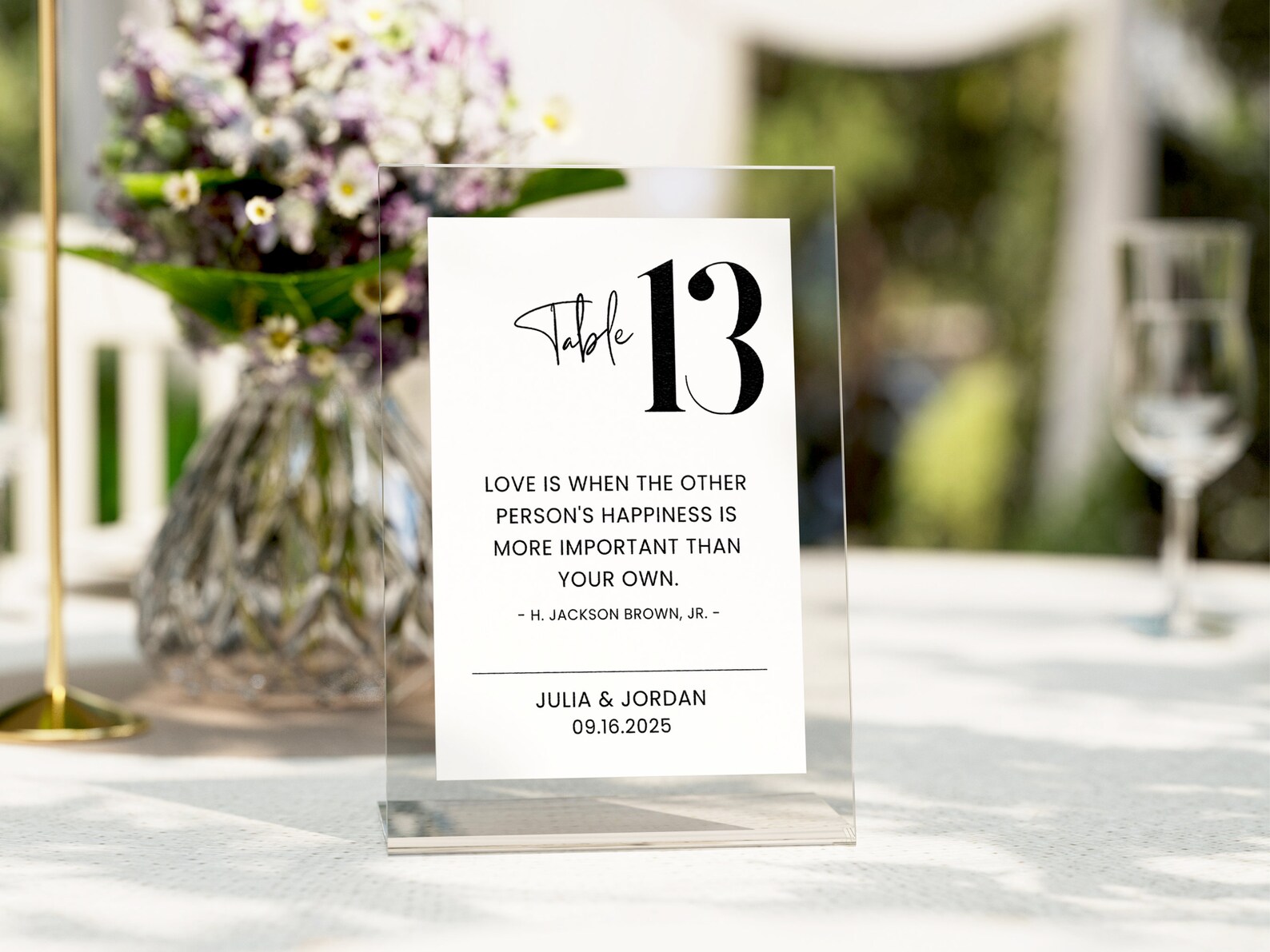 Love Quote Wedding Table Numbers Template (digital Download) - Etsy