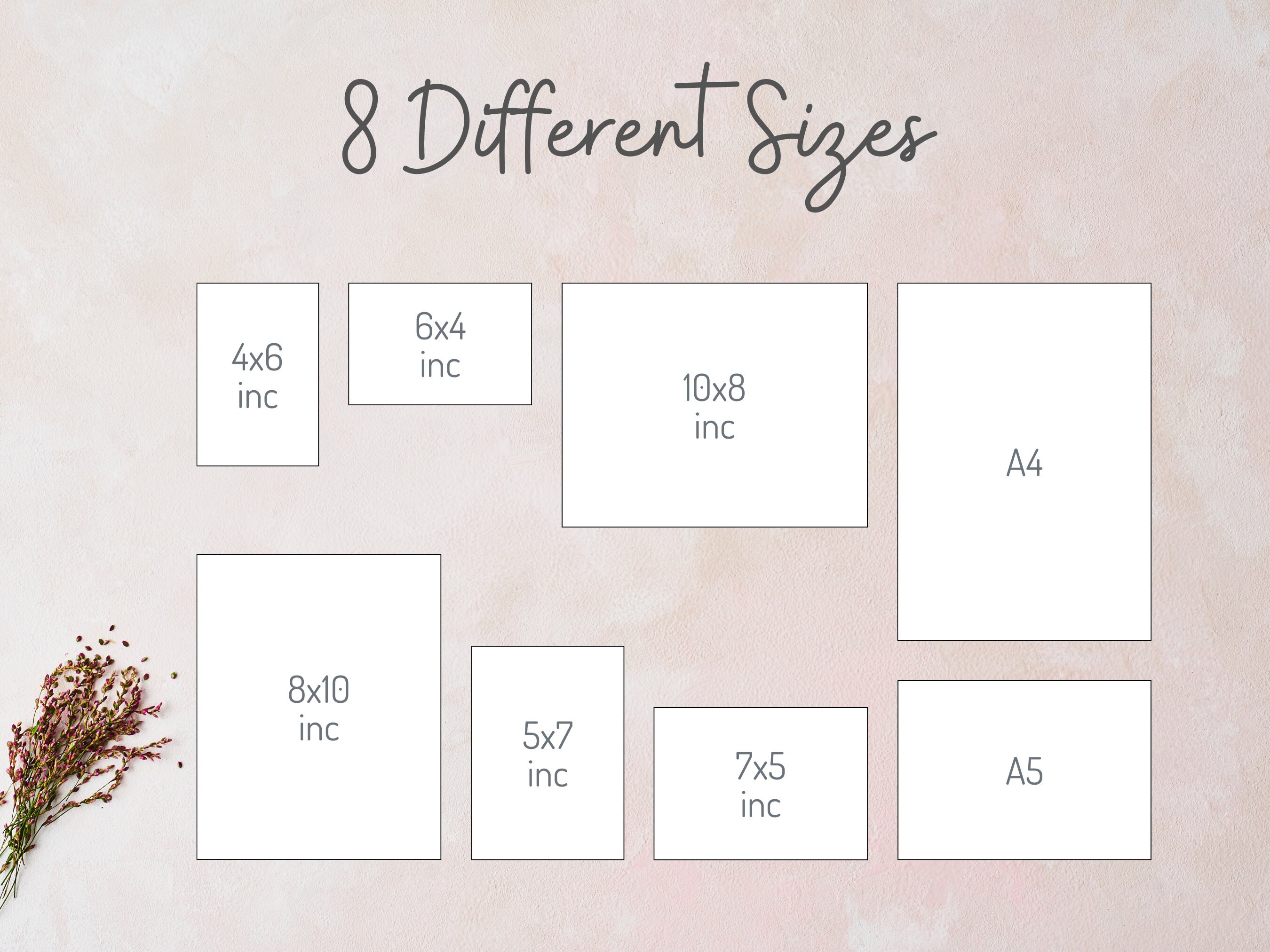 Printable Sign Template, Editable Custom Sign, Wedding Sign, Floral ...