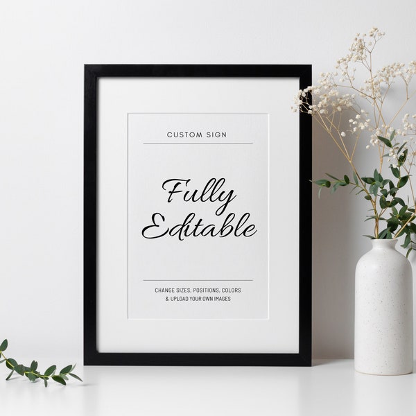 8x10 Printable Sign - Etsy